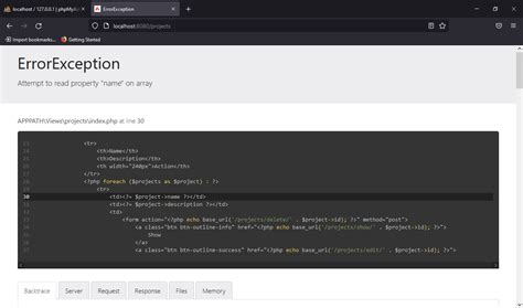 Php Codeigniter 4 Attempt To Read Property Name On Array Error