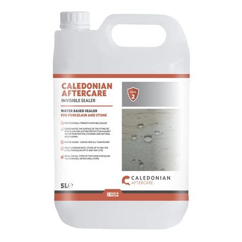 Invisible Sealer For Stone And Porcelain Caledonian Stone