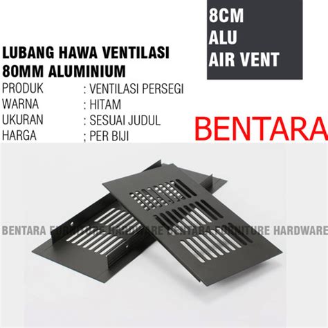 Jual Ventilation Lubang Ventilasi Persegi Stainless X Mm Kab Tangerang Bentara