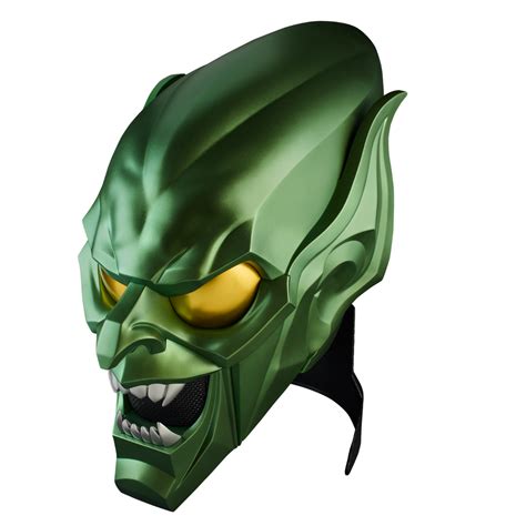 Marvel Unleashes Green Goblin Helmet With Electronic Pumpkins For