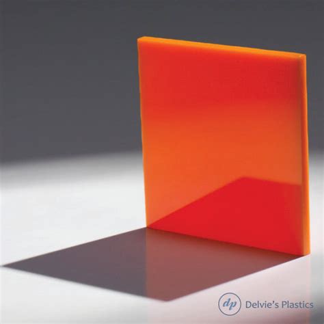 Translucent Cast Acrylic Plexiglass Sheet Delvies Plastics