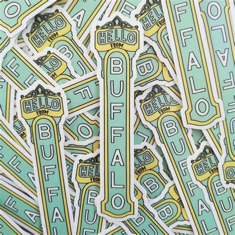Stickers Tiny Buffalo Designs Co