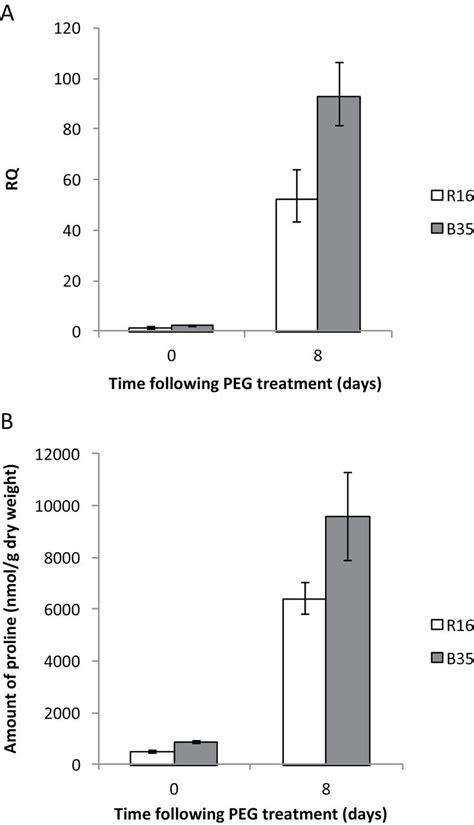 A Representative Graph Showing Relative Transcript Abundance Of P5cs2