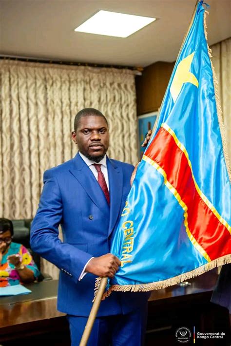 36 Ans Le Nouveau Gouverneur Du Kongo Central Grâce Bilolo Entre Officiellement En Fonction A