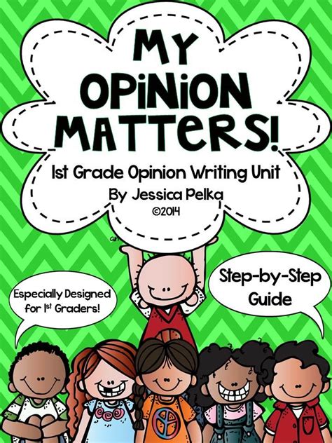 1st Grade Opinion Writing Unit Fully Detailed Guide With Step By Step
