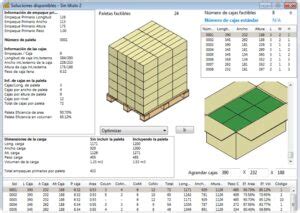 ¿cuántas Cajas Y Peso Caben En Un Palet Todo Calculadoras
