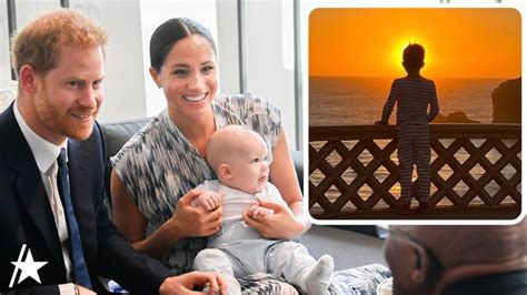Meghan Markle Shares Rare Photo Of Her And Prince Harrys Son Archie For
