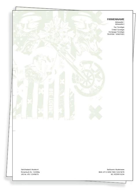Wähle Aus Den Zahlreichen Briefpapier Vorlagen Von Onlineprintxxl Dein Gewünschtes Design