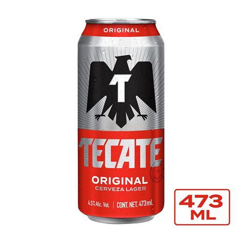 Tecate Rojo 473ml Lata Super Mode Sa De Cv