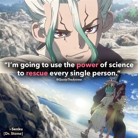 13 Of Your Favorite Dr Stone Quotes Wallpapers Qta Stone Quotes