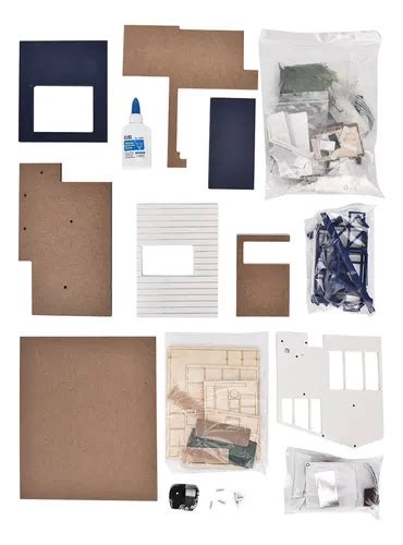 Diy Miniature Villa With Pool Assembling Kit Mercadolibre