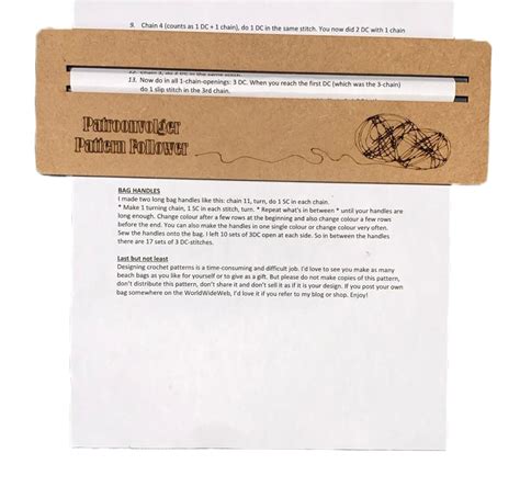 Pattern Follower With Window Fabric8