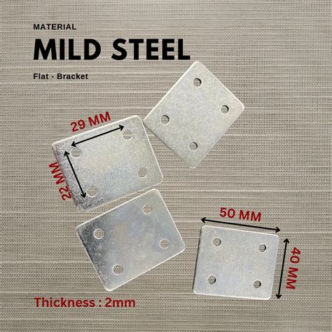 Mild Steel Flat Bracket Kinship Engineering