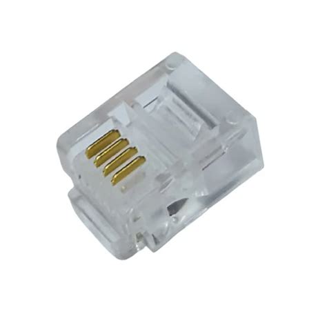 سوکت چسبی تلفن مدل دو سوکتی الکترونیک 121hb