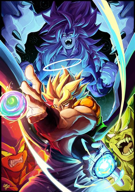 Rykun Dsz Broly Dragon Ball Super Gogeta Janemba Omega Shenron