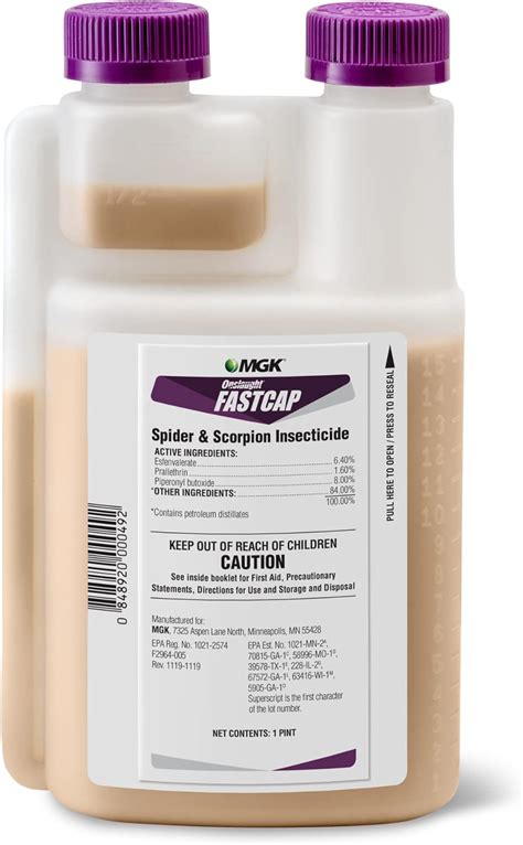Mgk Onslaught® Fastcap Spider And Scorpion Insecticide Indoor Outdoor Concentrate Commercial