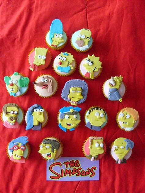 The Simpsons Cupcakes Fun Cupcakes Simpsons Cake Simpsons Party