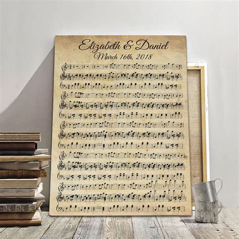 Sheet Music Wall Art