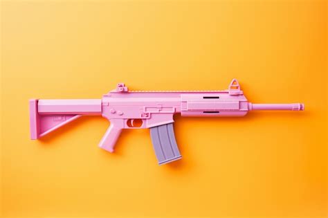 Free Photo 3d View Of Powerful Gun