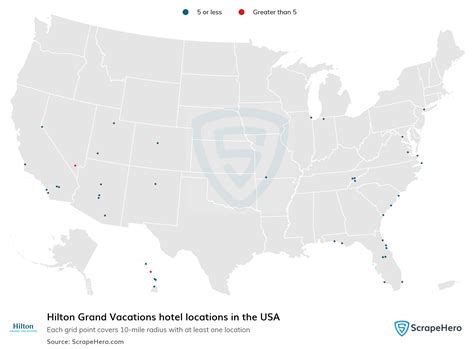 List Of All Hilton Grand Vacations Hotel Locations In The Usa