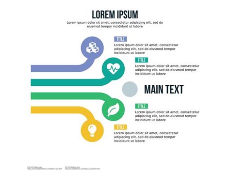 Premium Vector Four Infographic Template For Presentation