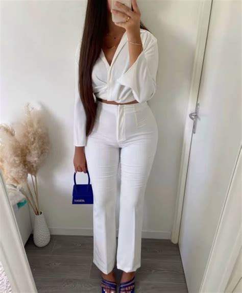 White Outfits🤍 En 2024 Tenues Mode Vêtements Stylés Mode Femme