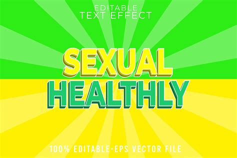 Text Effect Sexual Healthy Modern Simple Graphic By Arsalangraphic Creative Fabrica