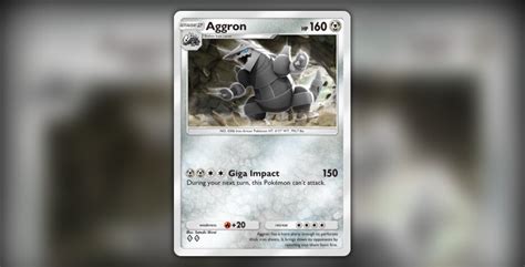 Aggron Extradimensional Crisis 50103 2 Diamantes Pokémon Tcg Pocket