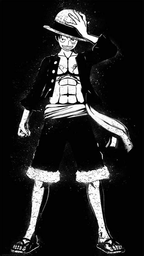 100 Luffy Black And White Wallpapers