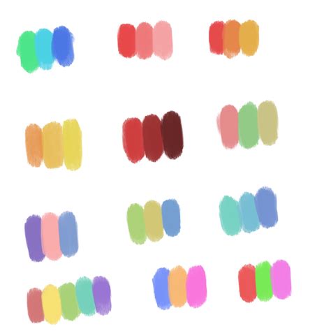 Color Pallet Practice Rprocreate