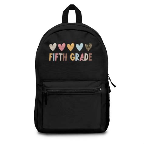 Fifth Grade Squad Back To School Leopard 5th Grade Backpacks Id