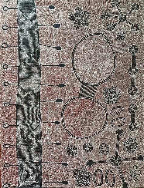 Yalti Napangati Marrapinti Nose Bones Ceremonies 122 X 91 Cm Sold