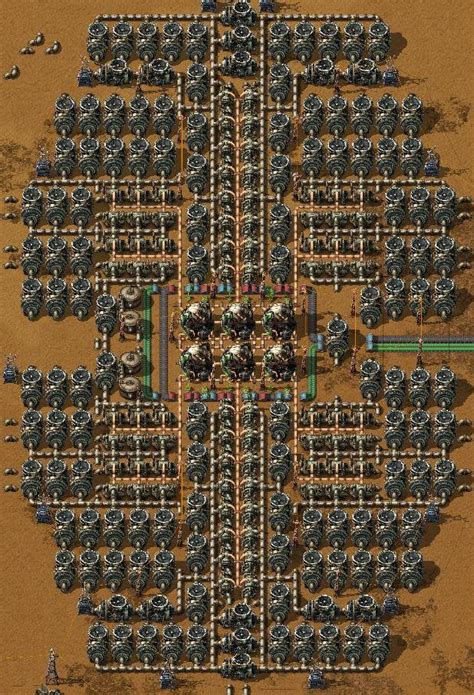 Still Praying I Did The Math Right My First 6 Reactor Setup R Factorio