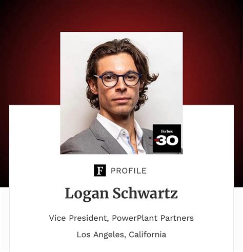 powerplant partners vp logan schwartz named to forbes 30 under 30 list