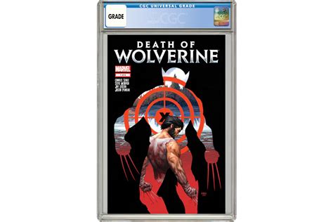 Marvel Death Of Wolverine 1 Comic Book Cgc Graded Kr