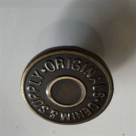 Round Brass Jeans Button Color Copper Antique Matt At Best Price In