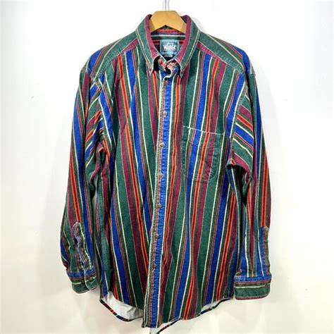 Woolrich Shirts Vintage Woolrich Flannel Shirt 9s Multi Stripe
