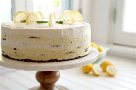 Lemon Sunshine Icebox Cake — Julianna Strickland Icebox Cake Cake