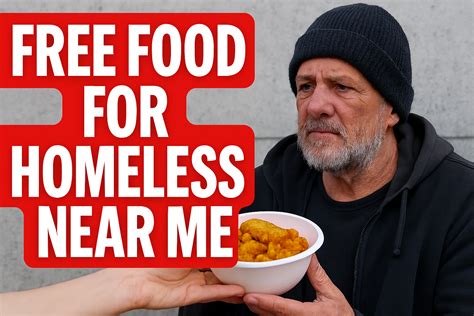 Best Way To Find Free Food For Homeless Near Me