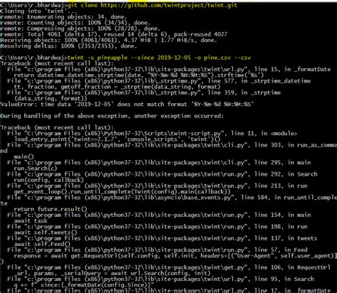 Scrap Particular Hashtag On Basis Of Date Issue Twintproject Twint GitHub
