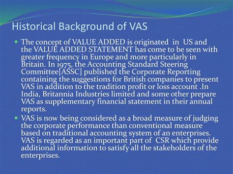 Value Added Reporting Pptx