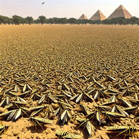 Exodus 105 6 Nlt The Plague Of Locusts Ten Plagues Of Egypt
