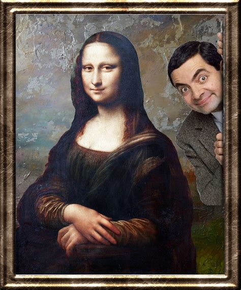 Mona Lisa Mr Bean