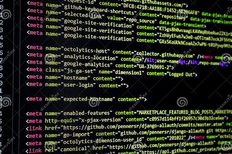 Écran De Code Source Code De Programmation Inscription Du Script