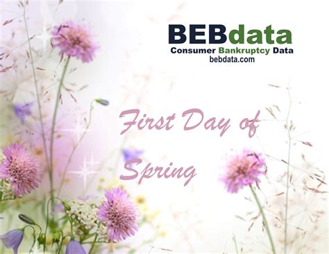 First Day Of Spring Bebdata