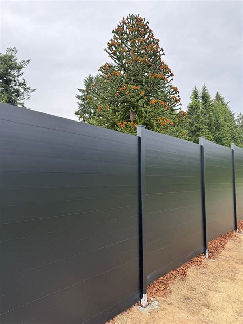 Residential Metal Privacy Fences Aluminum Fence Vs Wood Why Aluminum