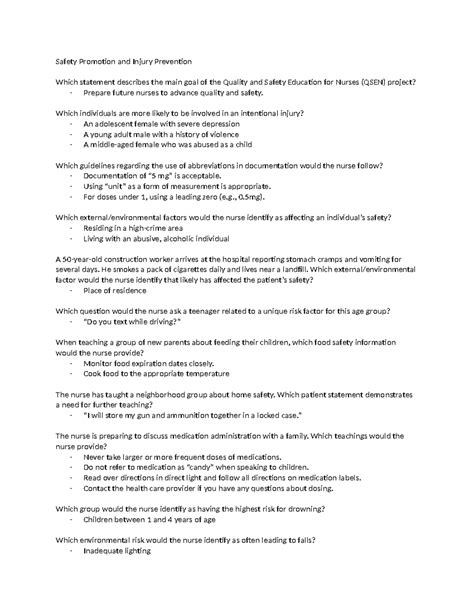 Sherpath Safety Promotion And Injury Prevention Safety Promotion