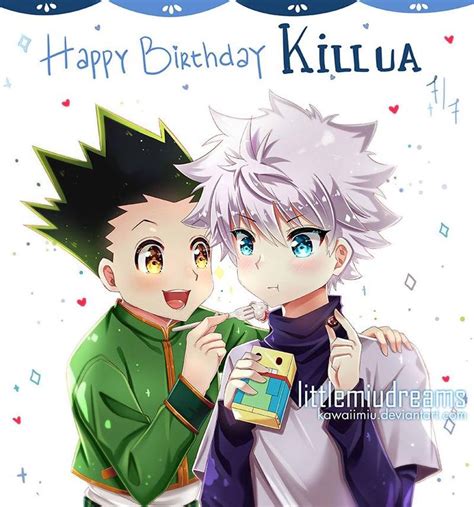 Happy Birthday Killua 7 7 By Kawaiimiu On Deviantart Anime Hunter X Hunter Hunter Anime