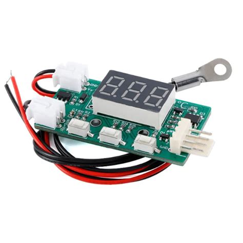 Dc 12v Pwm Temperature Detector Probe Controller Module 4 Wire