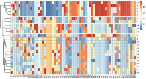 Heatmap Ordered And Stratified According To Five Performance Classes